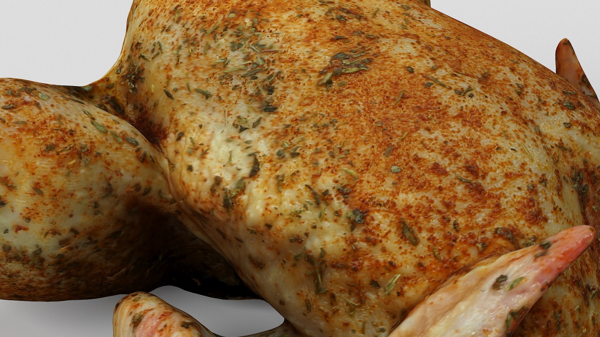 Roasted Chicken 3D Model - TurboSquid 1613631