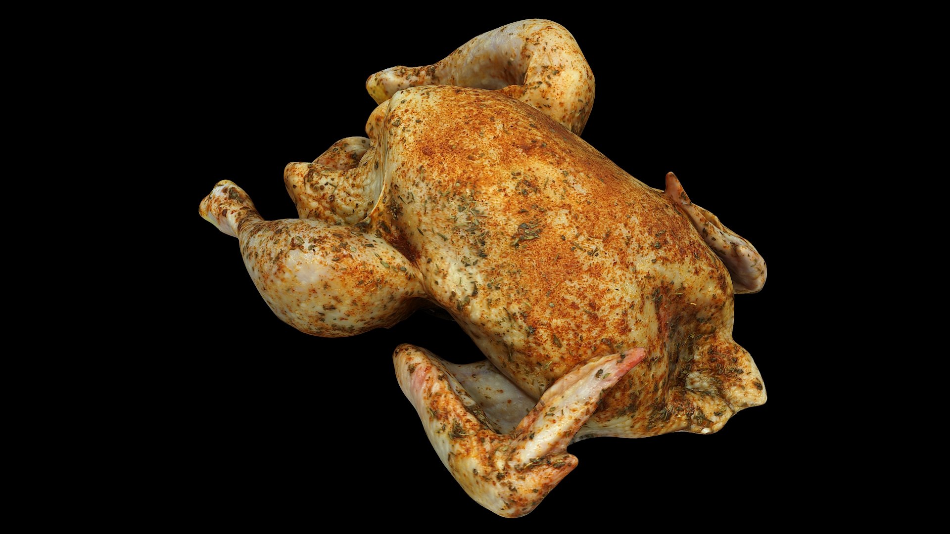 Roasted Chicken 3D Model - TurboSquid 1613631