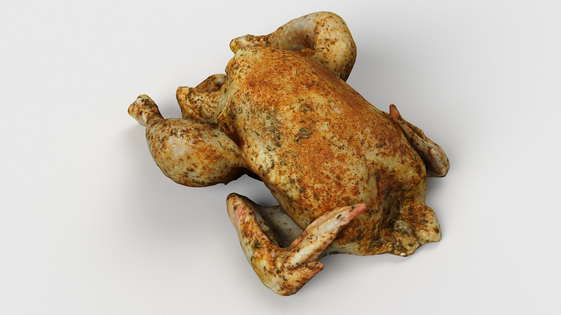 Roasted Chicken 3D Model - TurboSquid 1613631