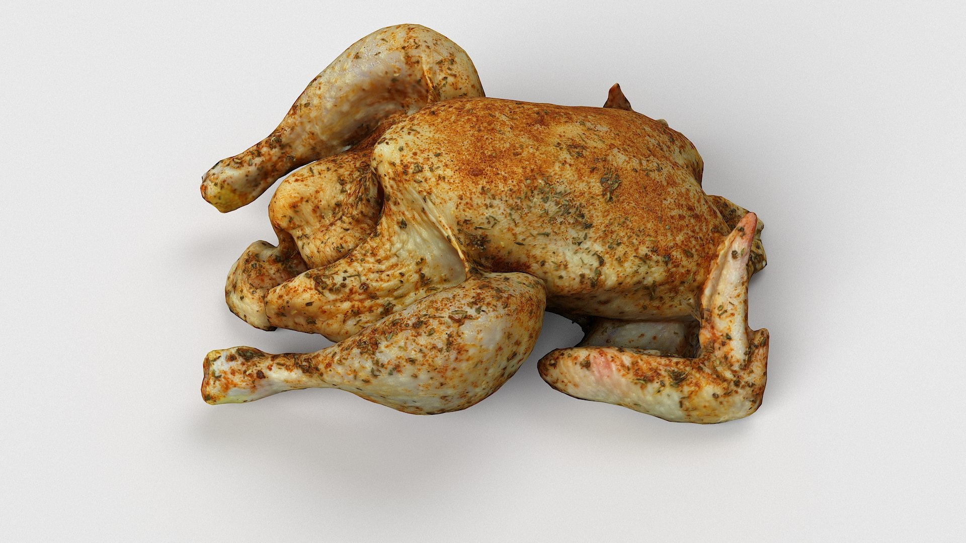 Roasted Chicken 3D Model - TurboSquid 1613631