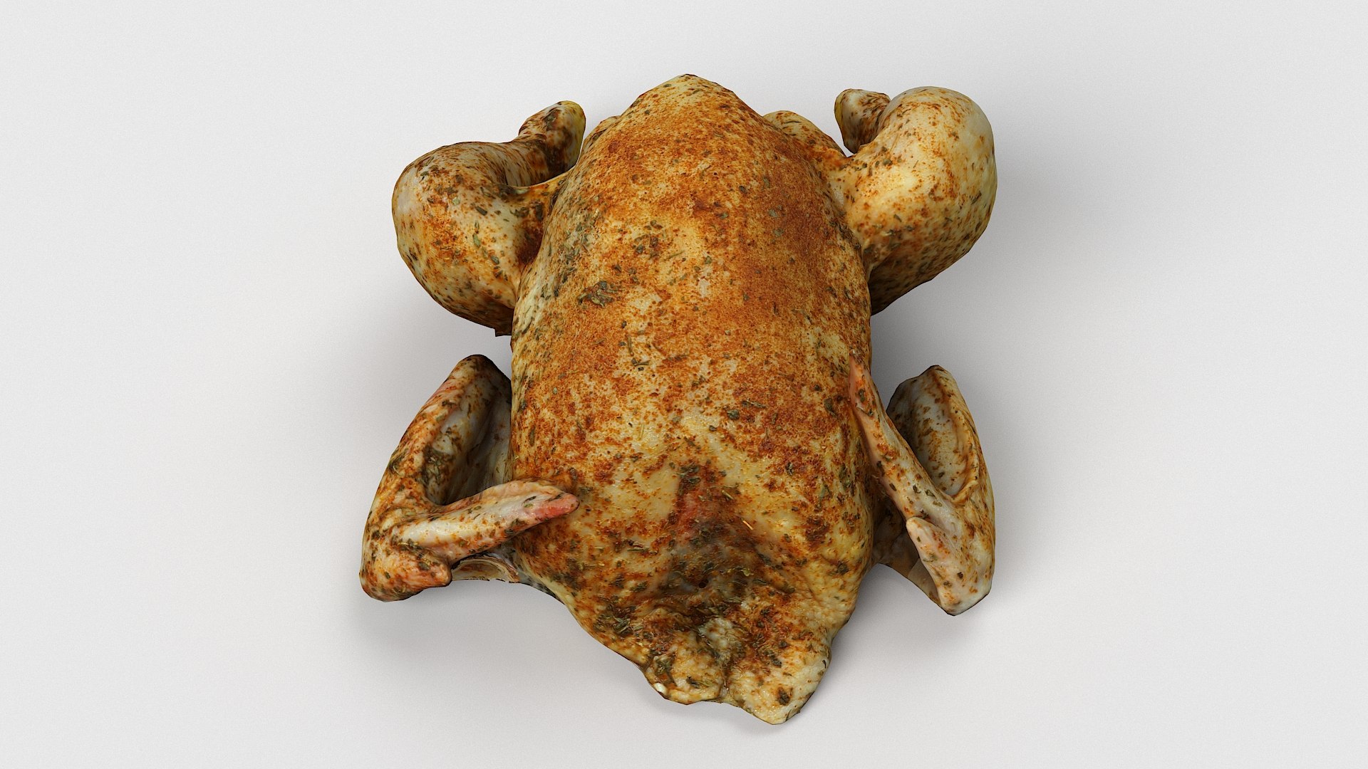 Roasted Chicken 3D Model - TurboSquid 1613631