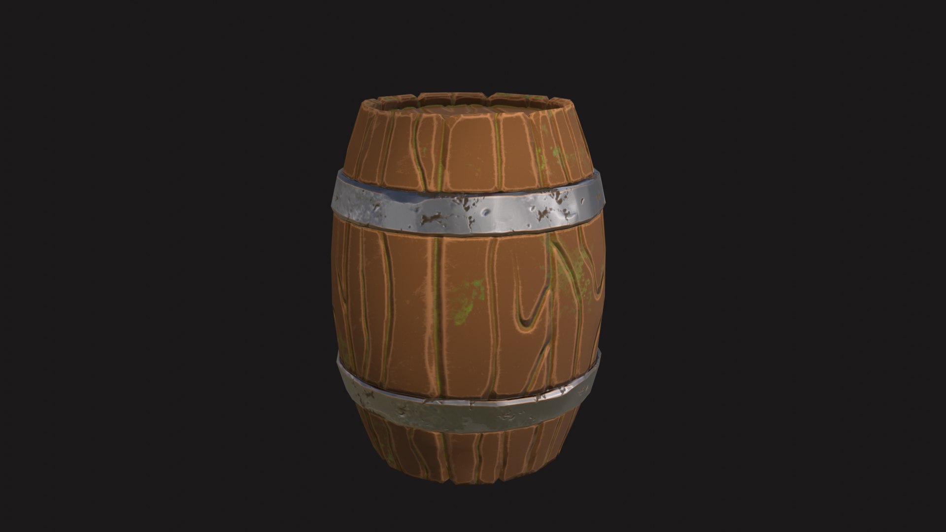 Gunpowder Barrel 3D Model - TurboSquid 2238818