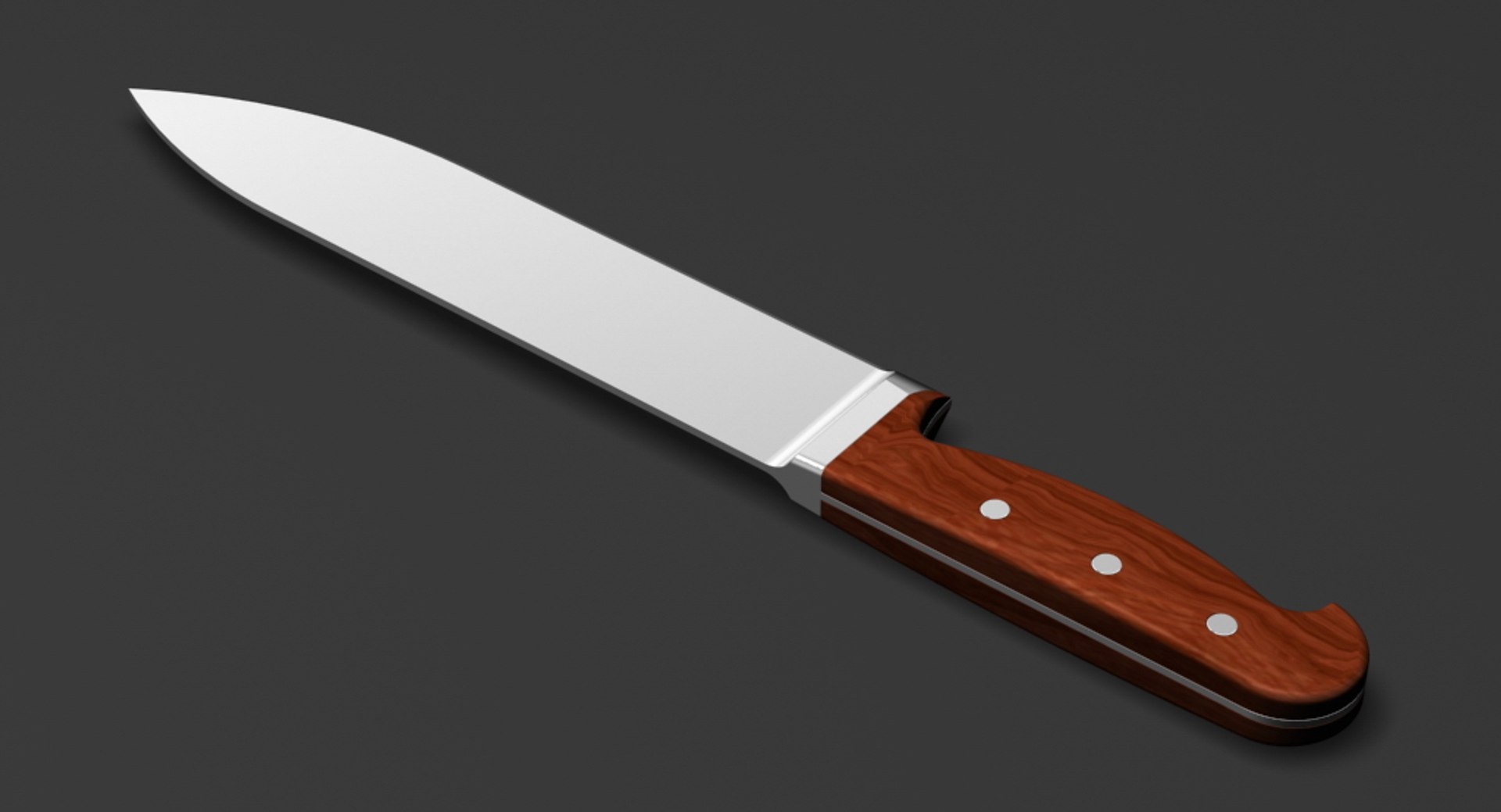 Kitchen Knife 3d Model