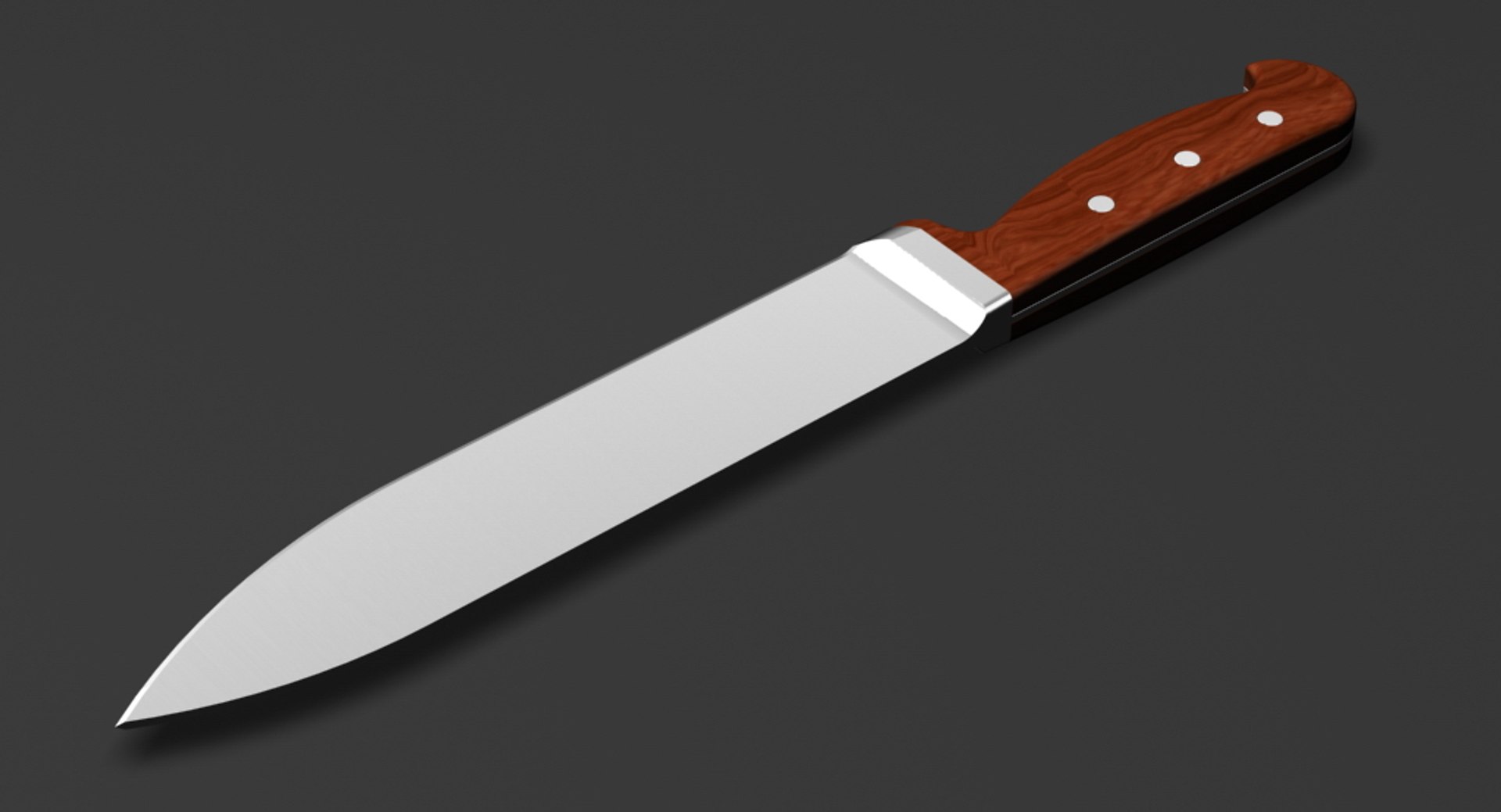 Kitchen Knife 3d Model