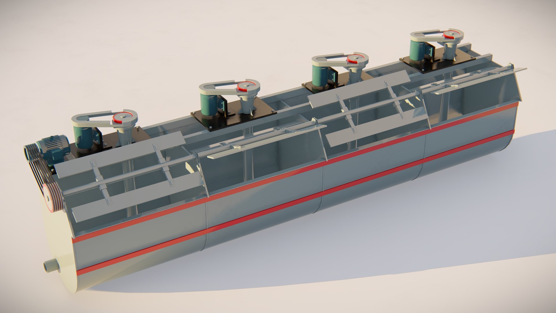 Flotation cell 3D model - TurboSquid 2171144