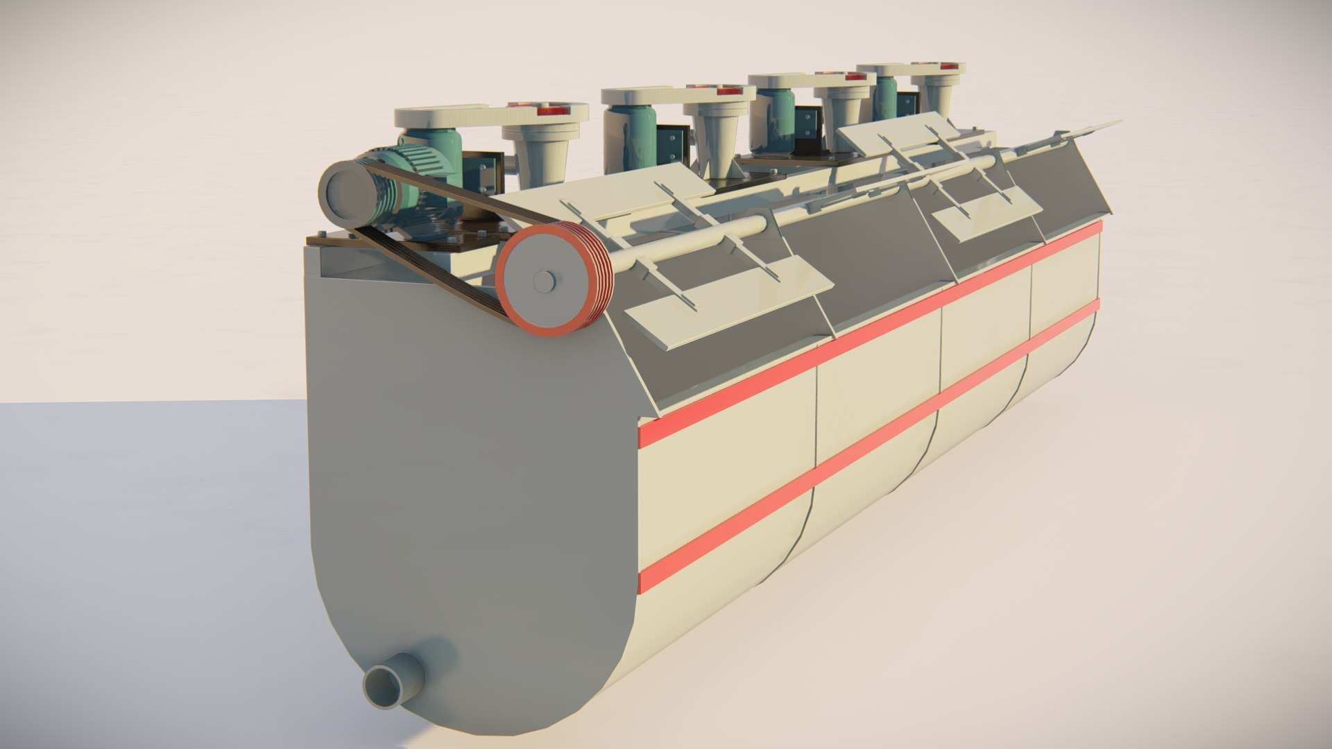 Flotation Cell 3D Model - TurboSquid 2171144