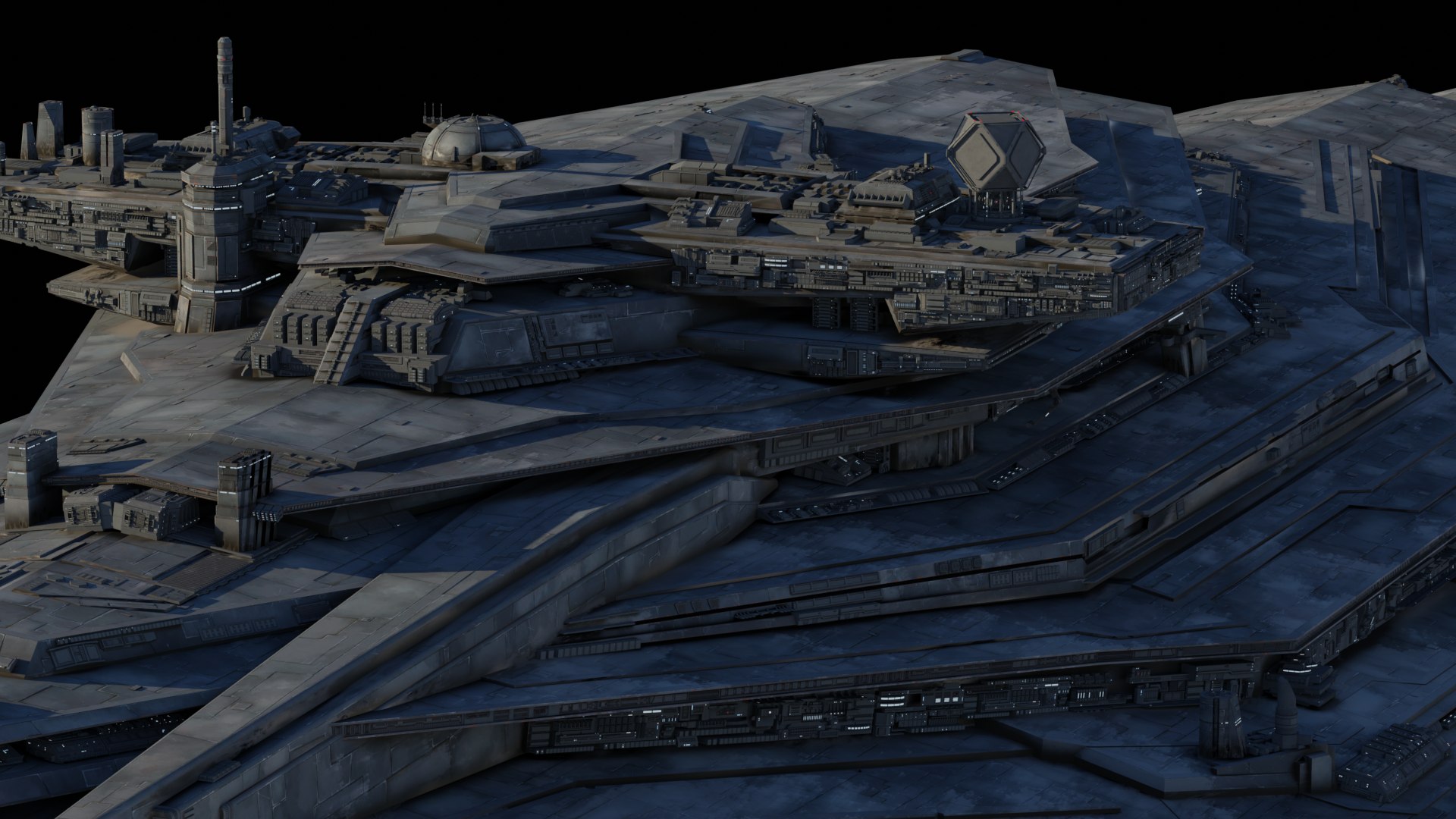 3D Star Wars Resurgent Class Star Destroyer - TurboSquid 2135503