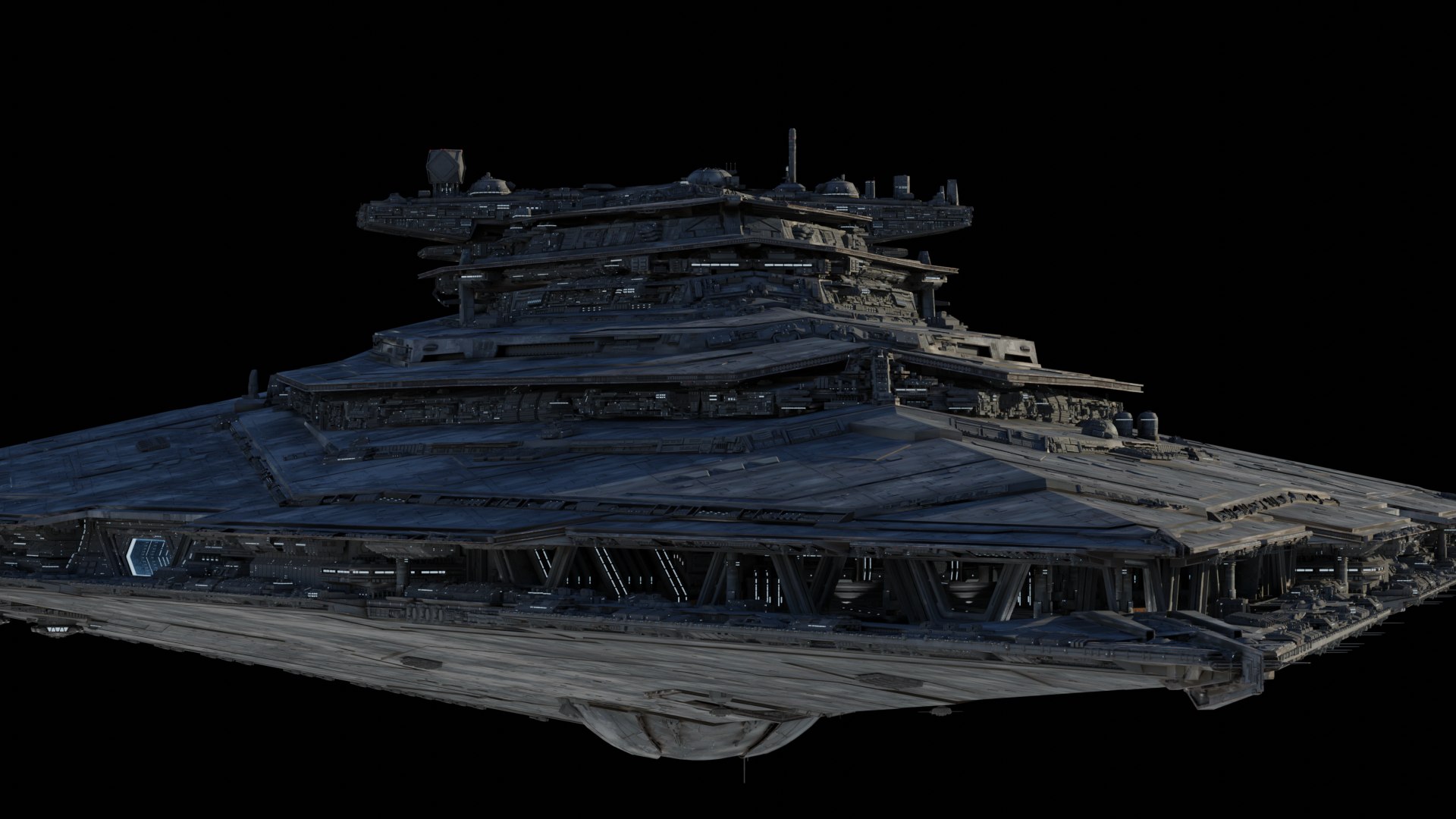 3D Star Wars Resurgent Class Star Destroyer - TurboSquid 2135503