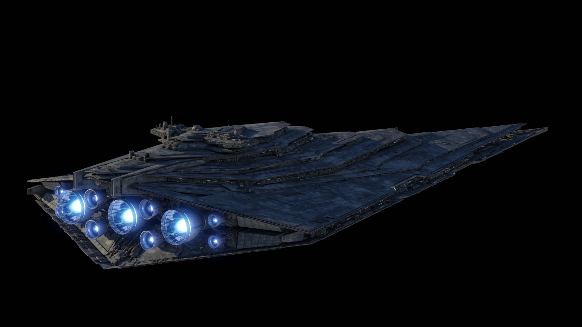 3D Star Wars Resurgent Class Star Destroyer - TurboSquid 2135503