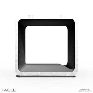 Table Cube 3D Models for Download | TurboSquid
