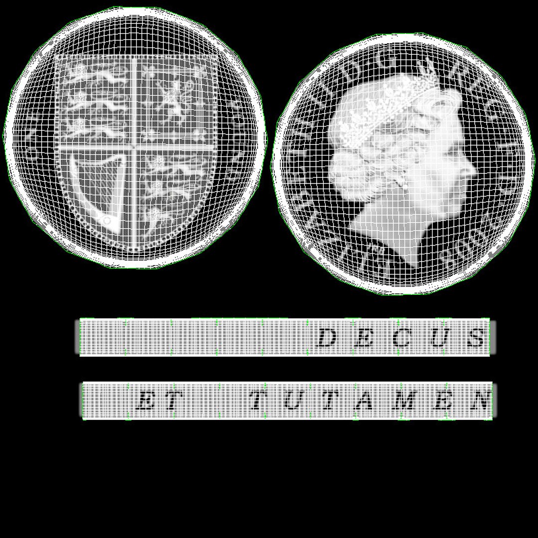 British Pound Coin 3d Model