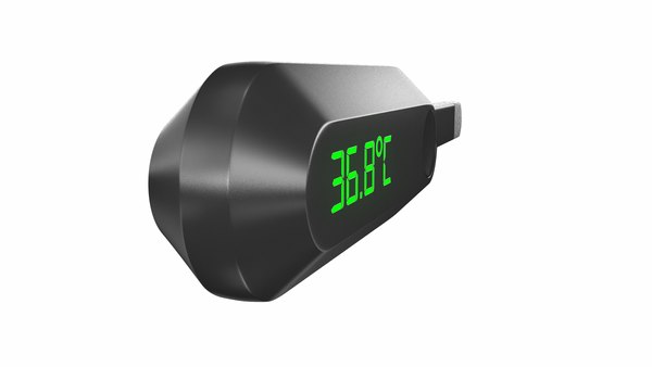 Digital thermometer 3D model - TurboSquid 1613936