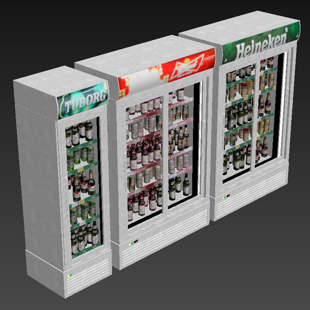 Showcase 015 Alcohol 3D Model - TurboSquid 1512994