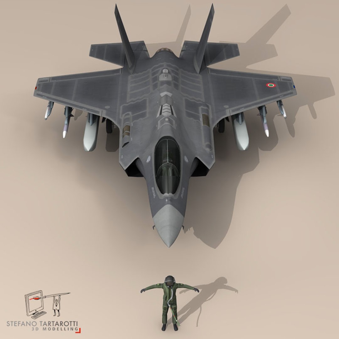 3d Pilot - Air Force Model