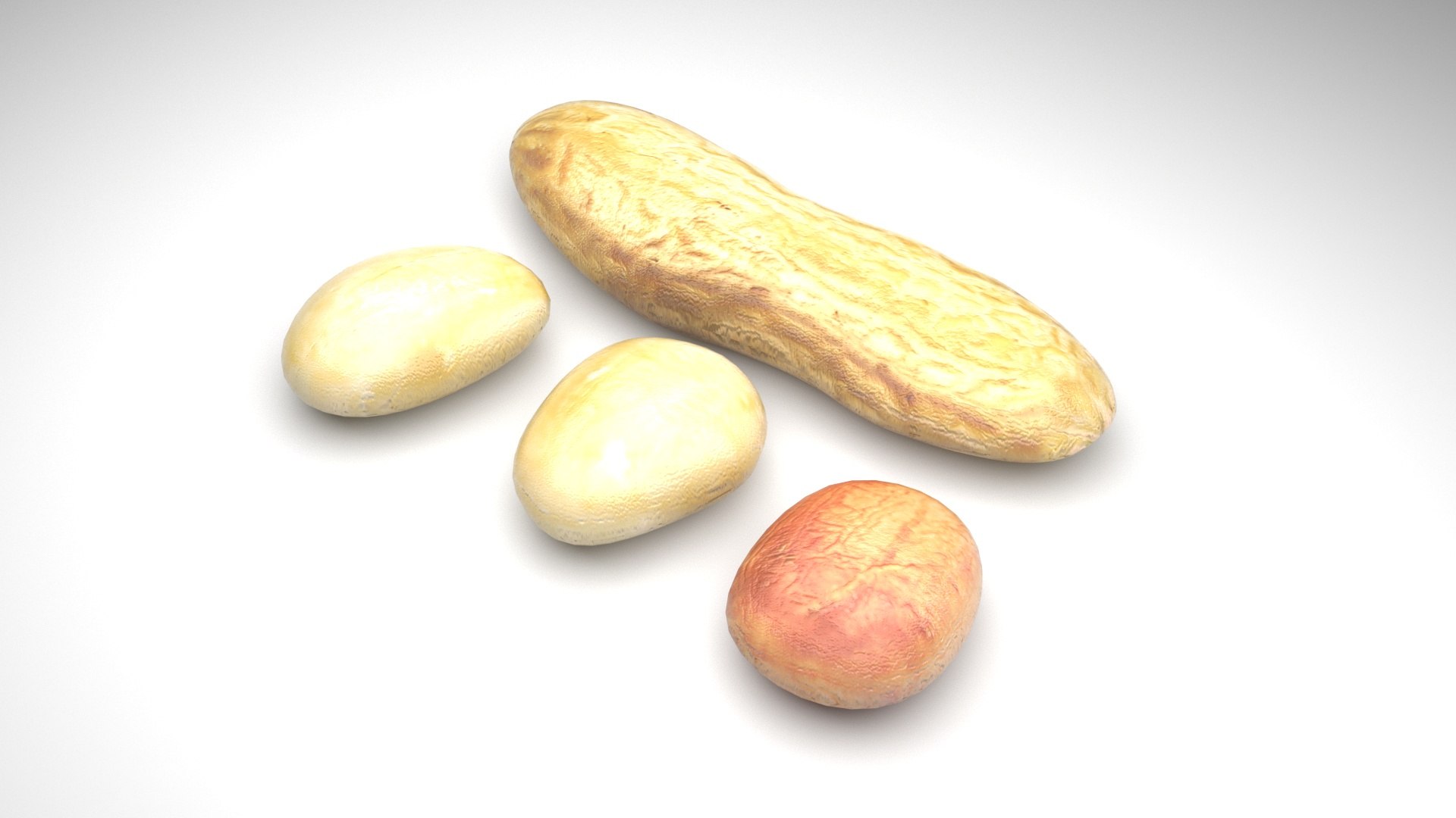 Peanuts 3D model - TurboSquid 1850093