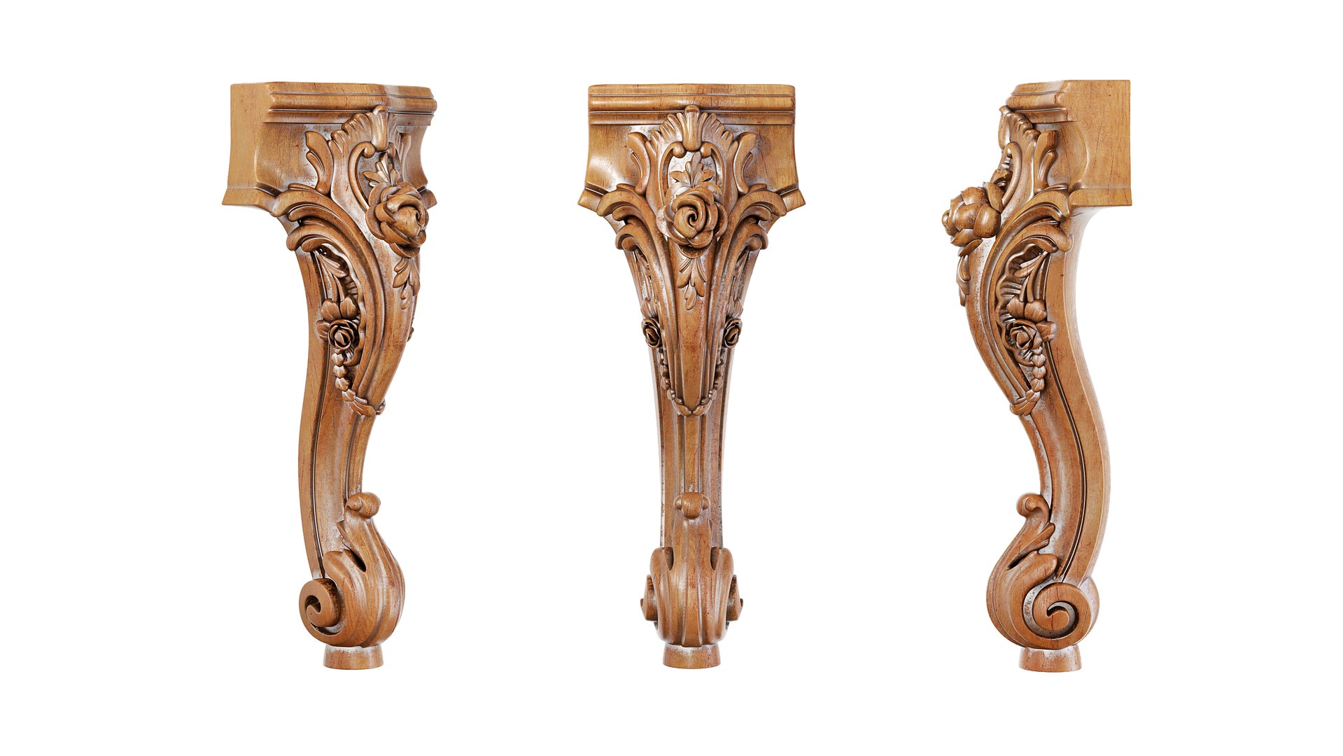 Classic Leg 074 3D Model - TurboSquid 2121101