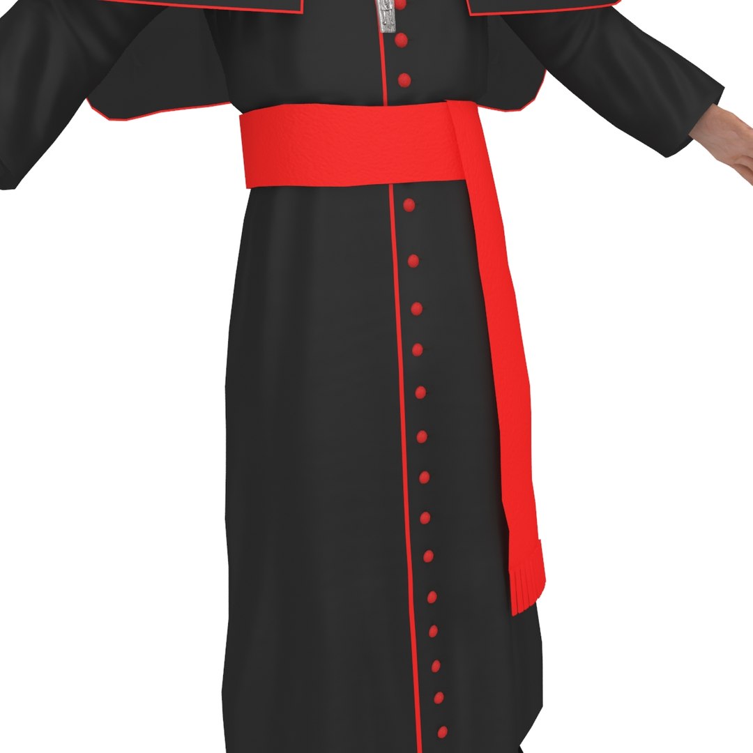 3D Catholic Priest Model - TurboSquid 1280242