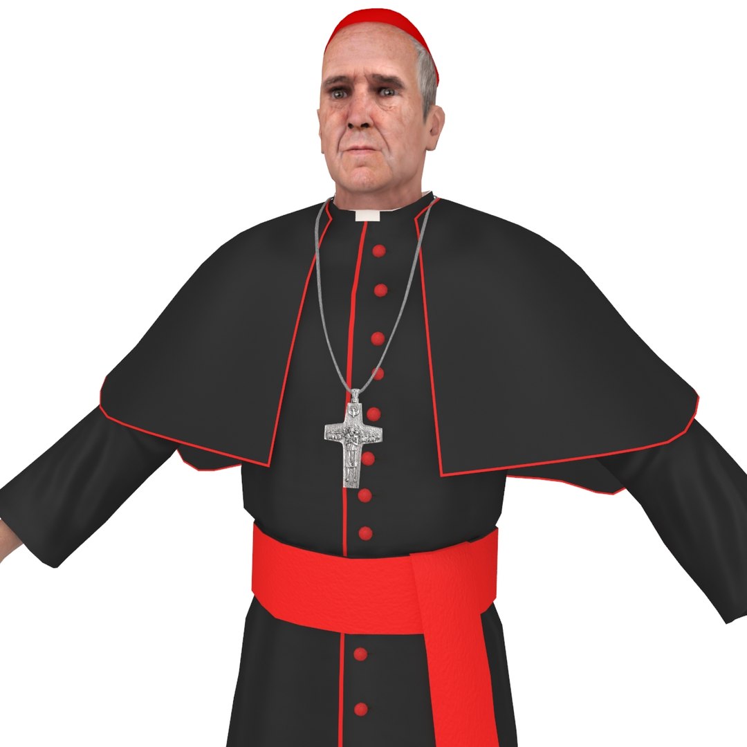 3D Catholic Priest Model - TurboSquid 1280242