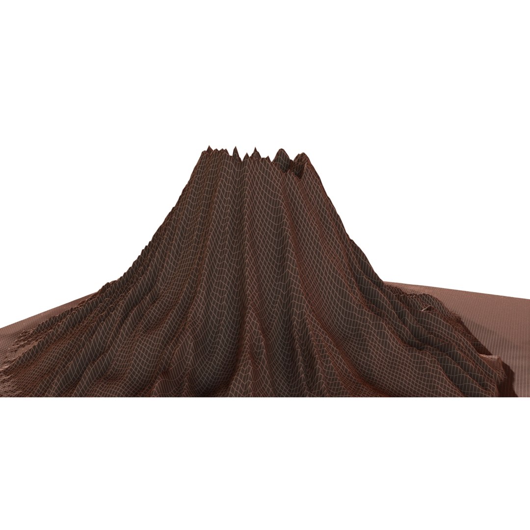 3dsmax inactive volcano