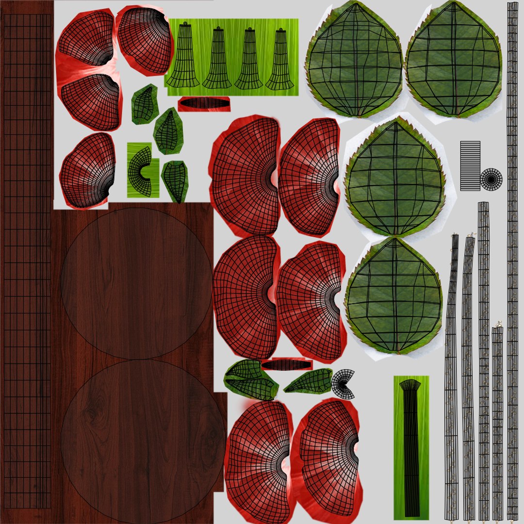 Rose Glass 3D - TurboSquid 2246913