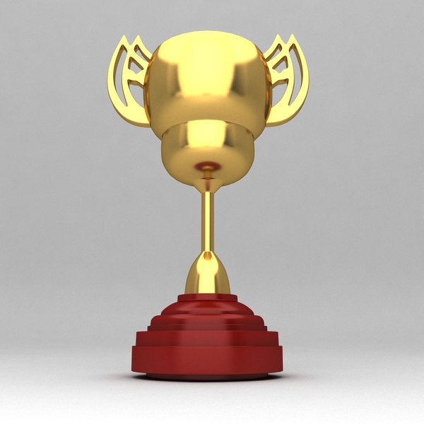3d model awards trophies