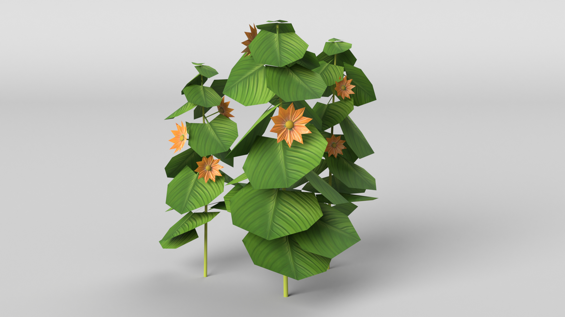 3D set plant stylized - TurboSquid 1687136