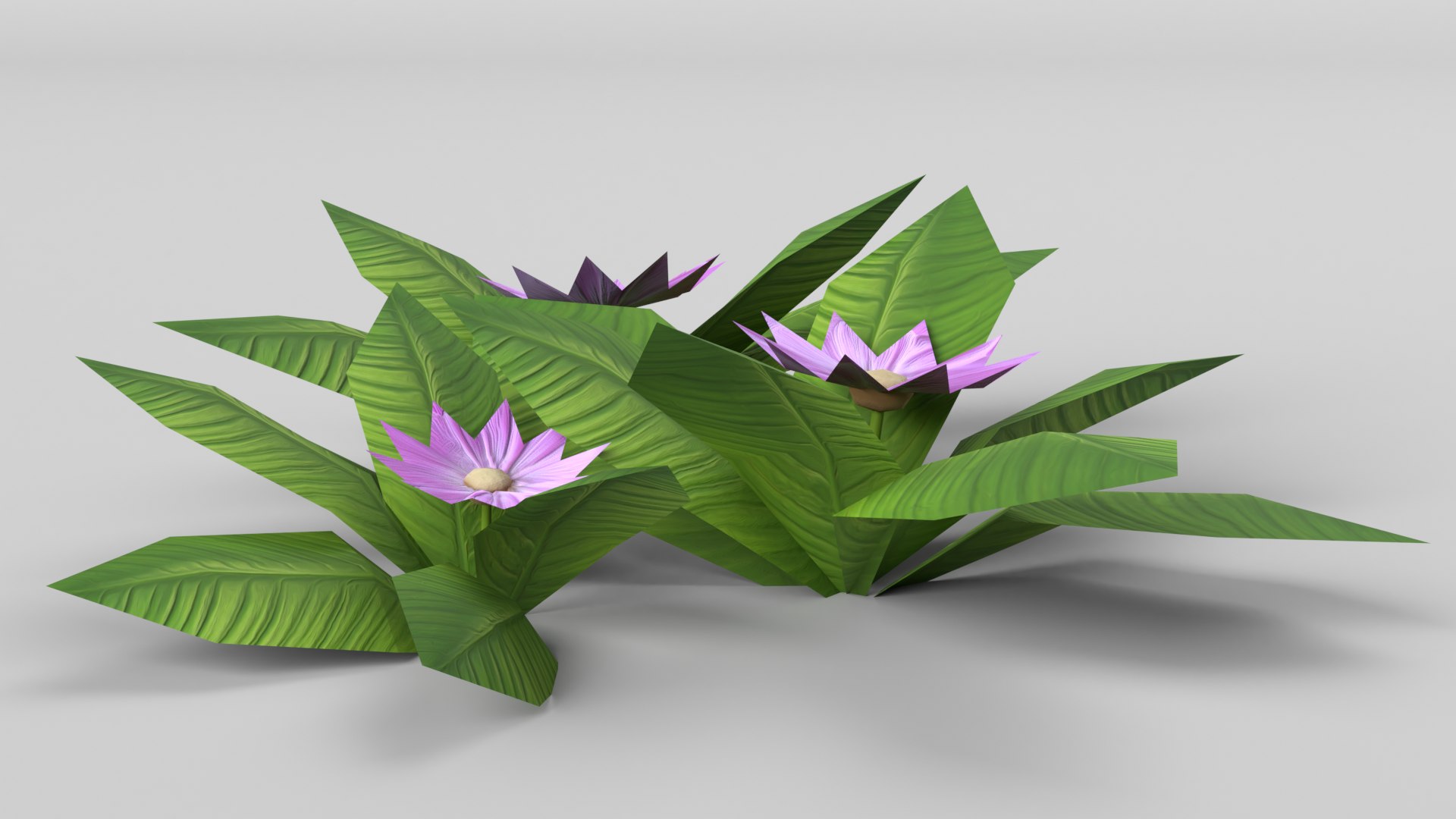 3D Set Plant Stylized - TurboSquid 1687136