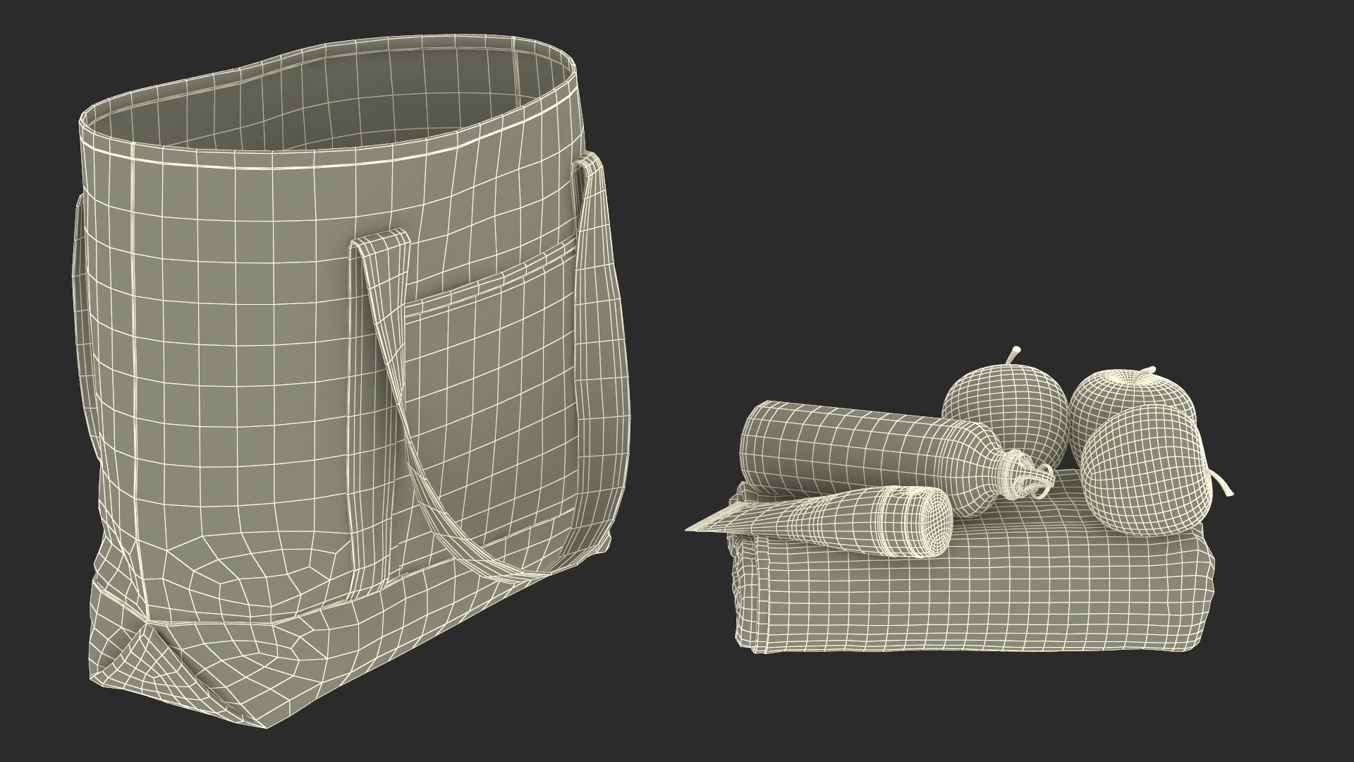 Beach Bag 3D Model - TurboSquid 2289899