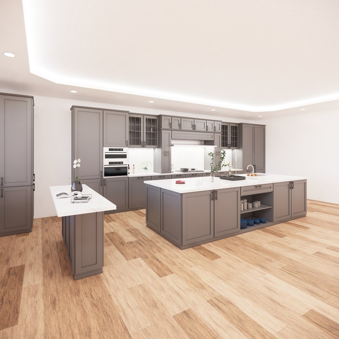 Kitchen Revit Parametric Model - TurboSquid 1678523