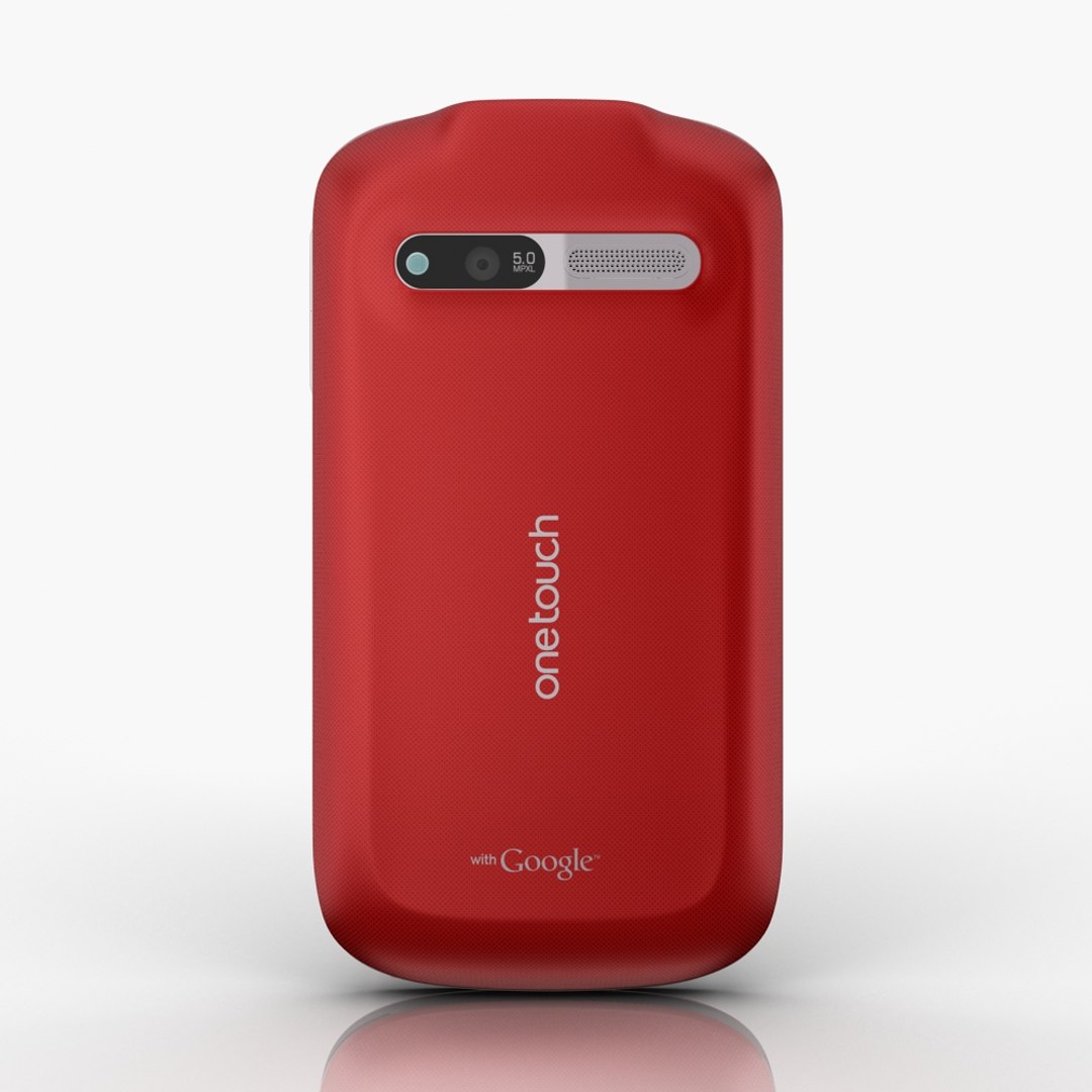 3d Alcatel Ot 990 Cell Phone