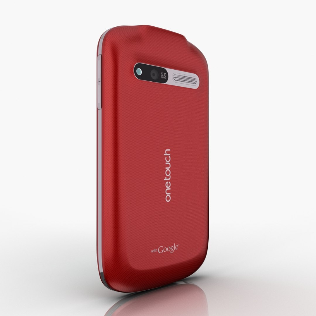 3d Alcatel Ot 990 Cell Phone