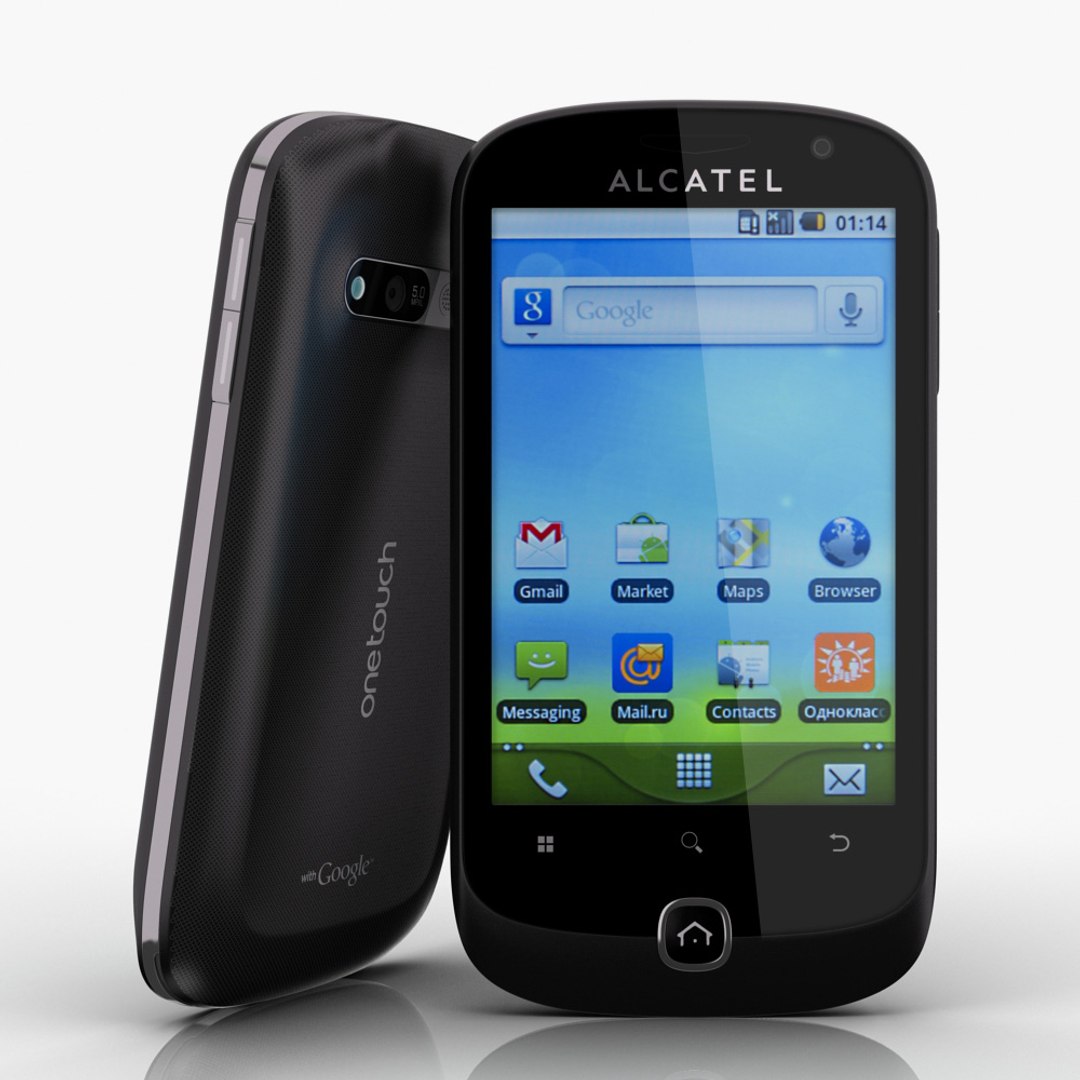 3d Alcatel Ot 990 Cell Phone