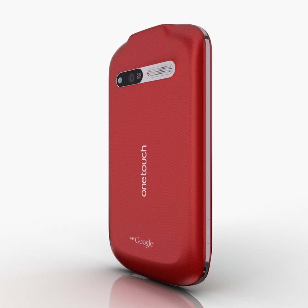 3d Alcatel Ot 990 Cell Phone