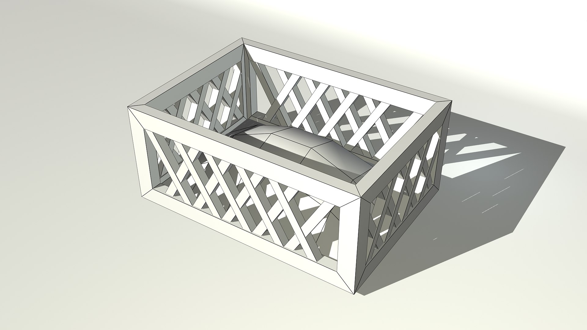 plastic box 3d max