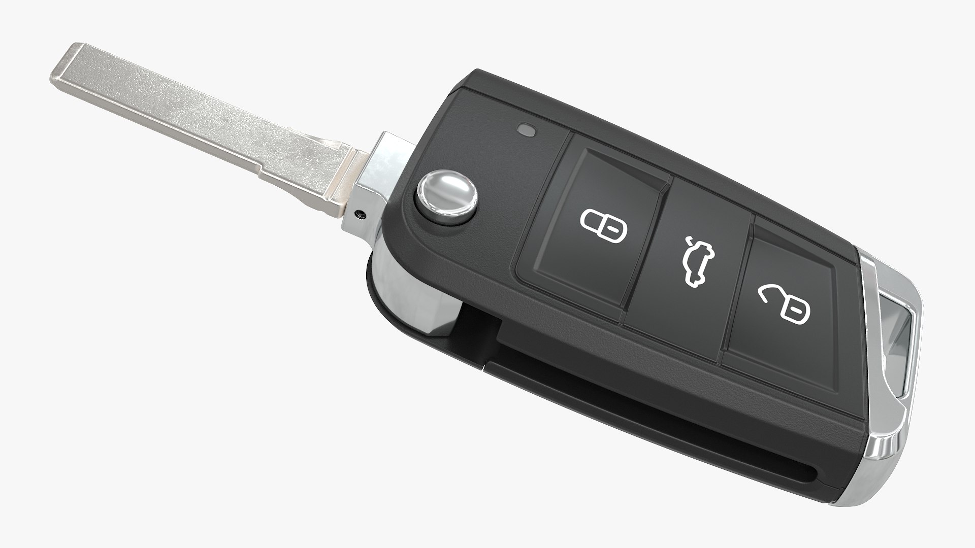 Car Key 02 Volkswagen model - TurboSquid 2103459