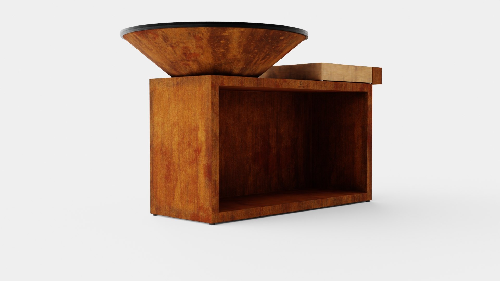 Island 100 TW Cooking Unit Model - TurboSquid 2280316