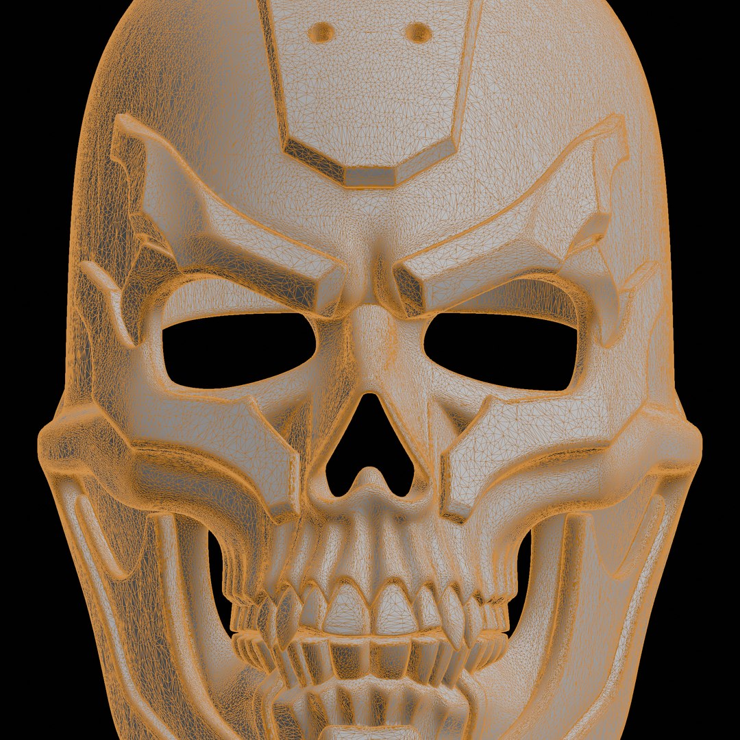Armored Skull Skeleton Mask 3D Print Model 3D - TurboSquid 2520638