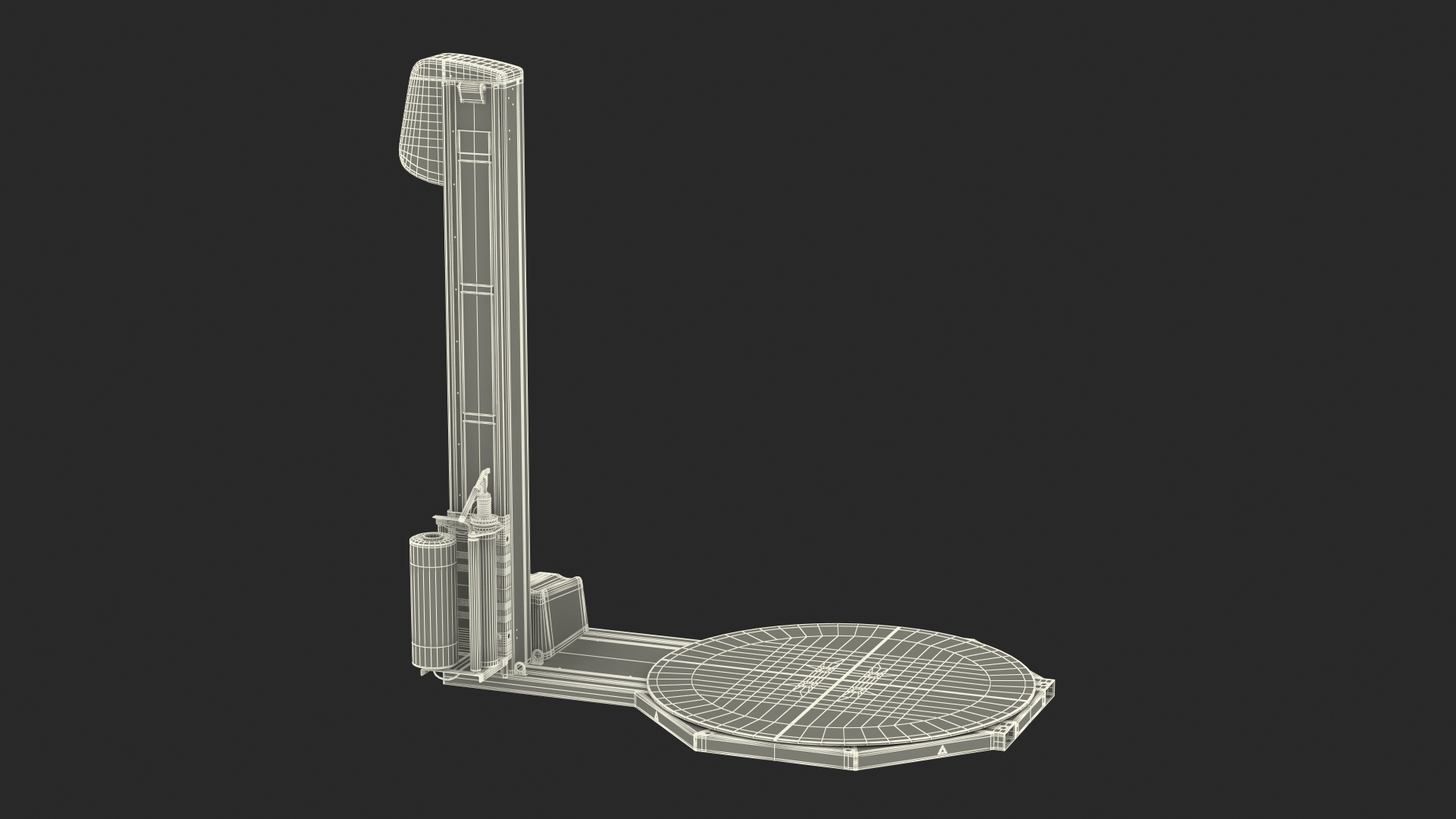 Semi Automatic Pallet Wrapping 3D Model - TurboSquid 1658016
