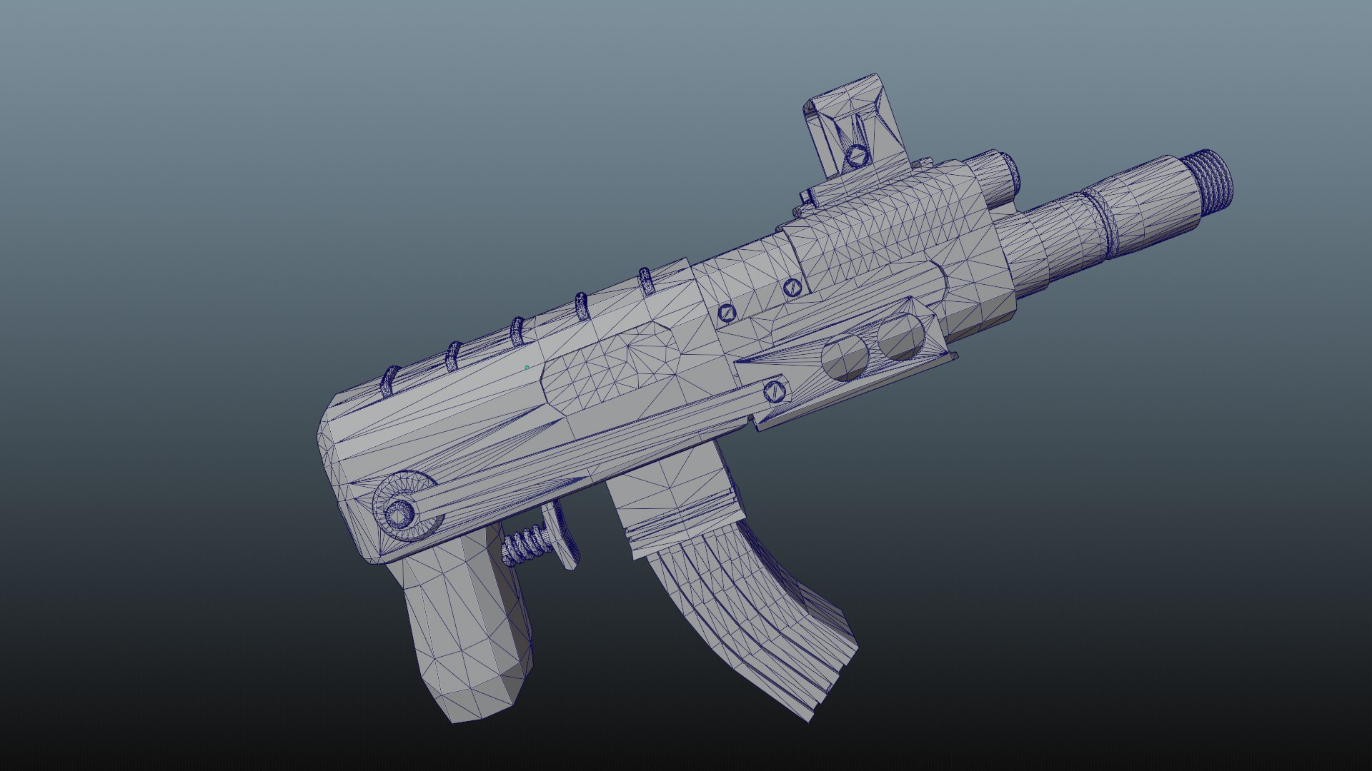 3D Stylized AK With Attachments - TurboSquid 1982050