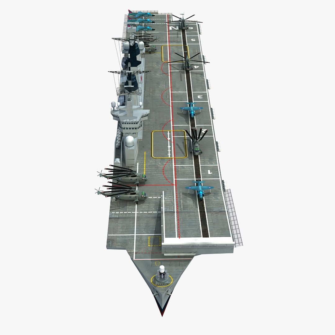 3ds Max Hms Illustrious R06 Carrier