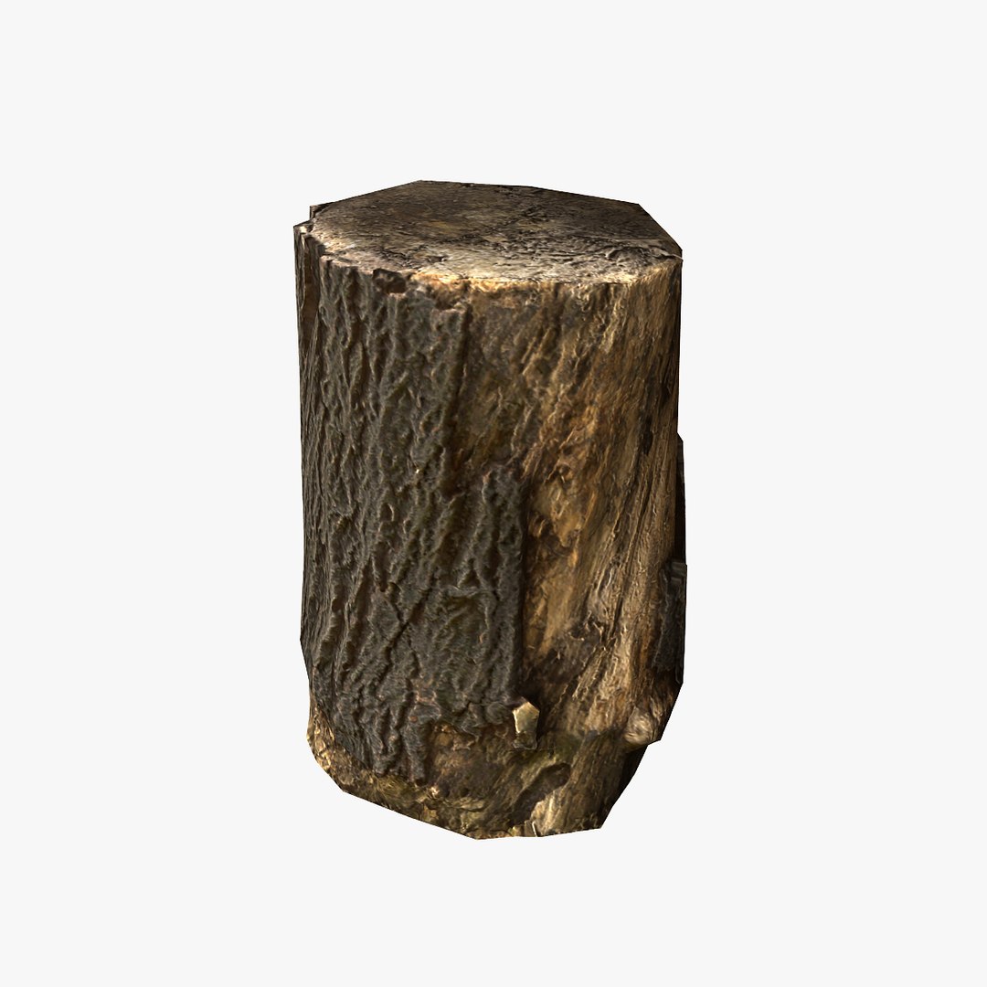3d Wood Log Model