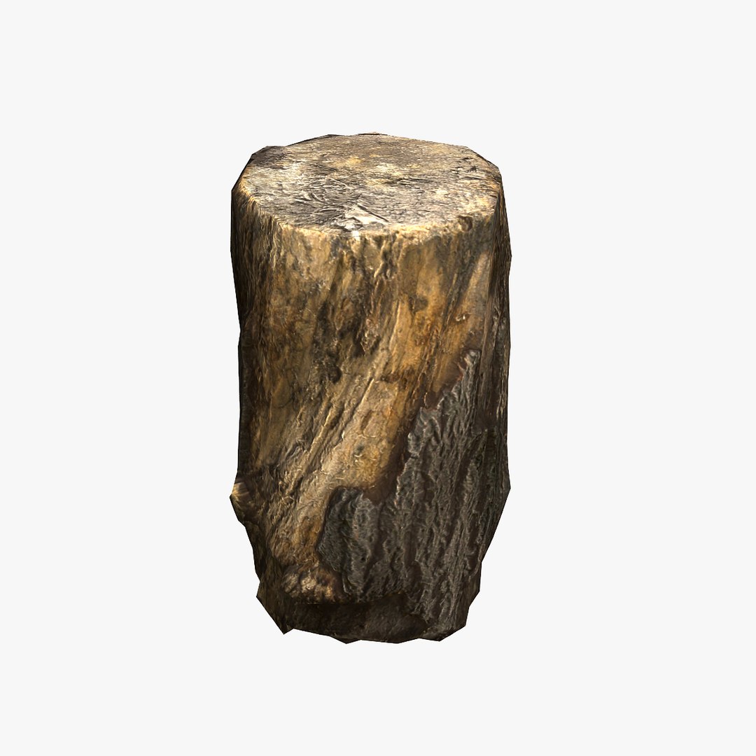 3d Wood Log Model
