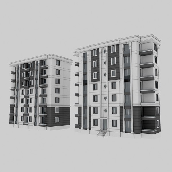 modelo 3d Edificios modernos - TurboSquid 1454204