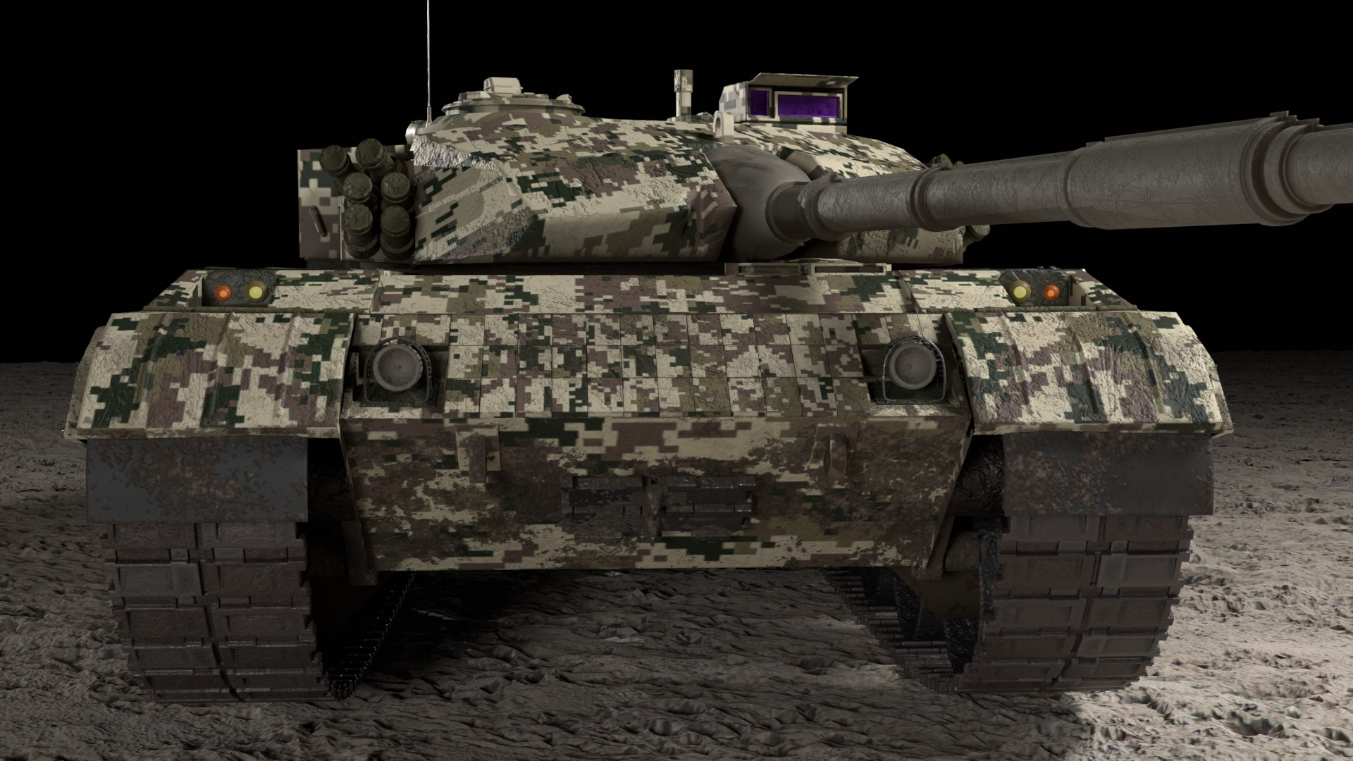 3D Type 96 TANK Model - TurboSquid 2083236