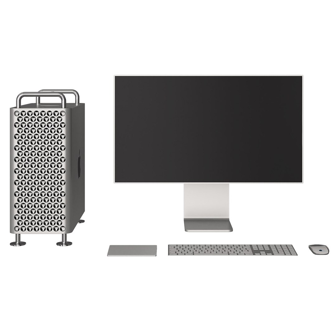 3D Apple Mac Pro Model - TurboSquid 1503520