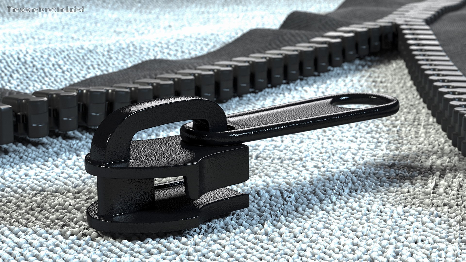 Long Pull Slider Black 3D Model - TurboSquid 1821180