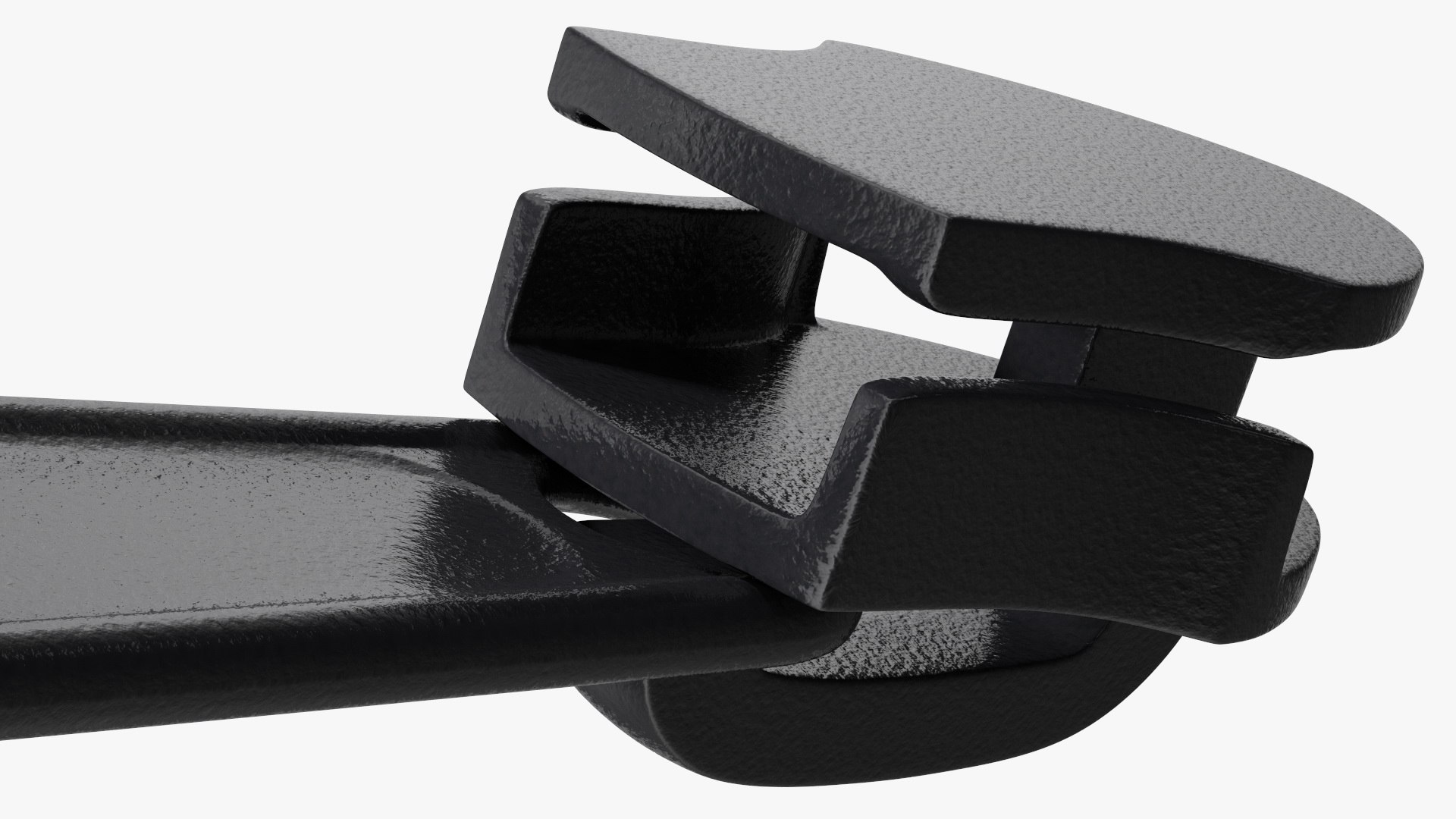 Long Pull Slider Black 3D Model - TurboSquid 1821180