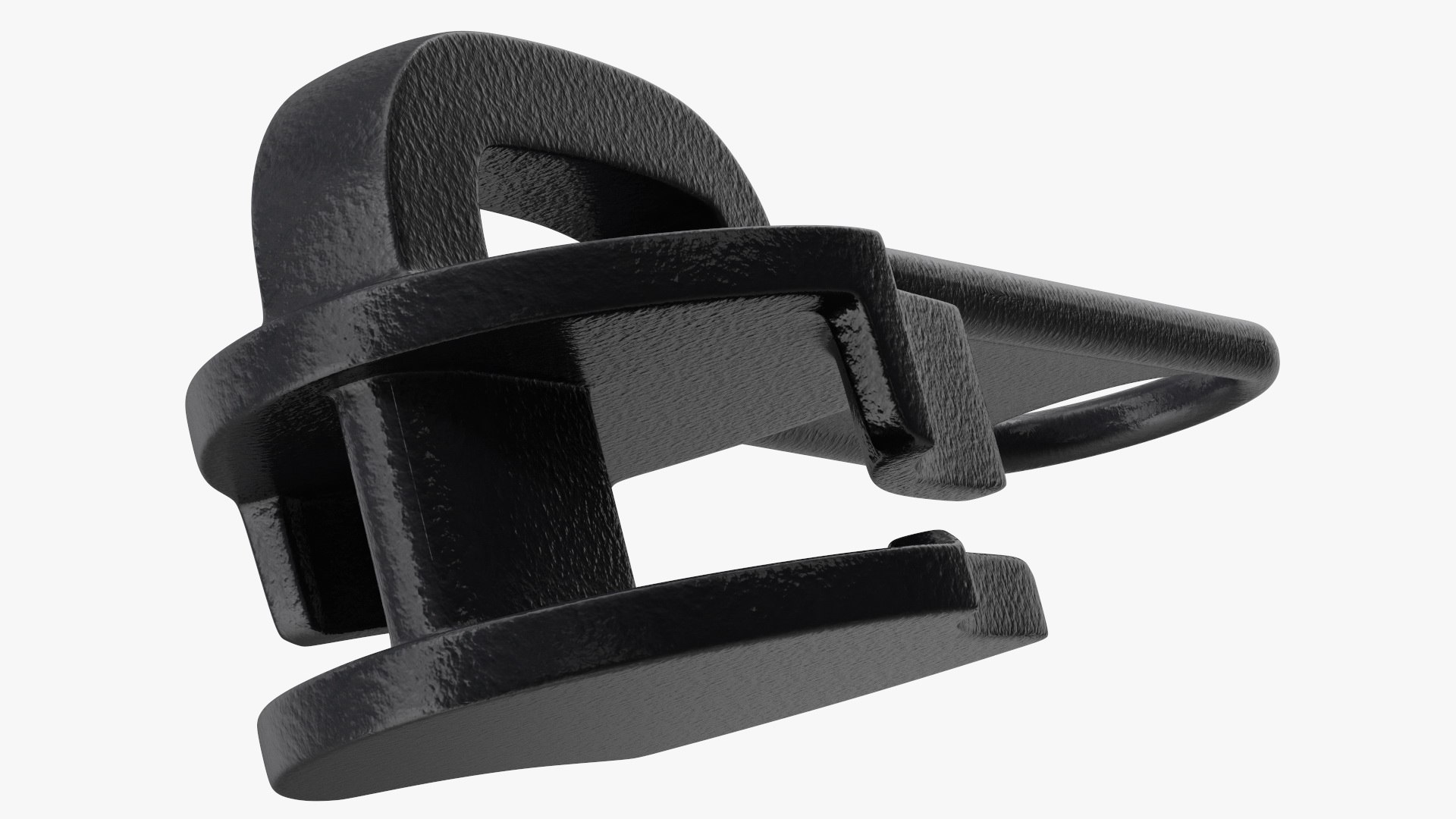 Long Pull Slider Black 3D Model - TurboSquid 1821180