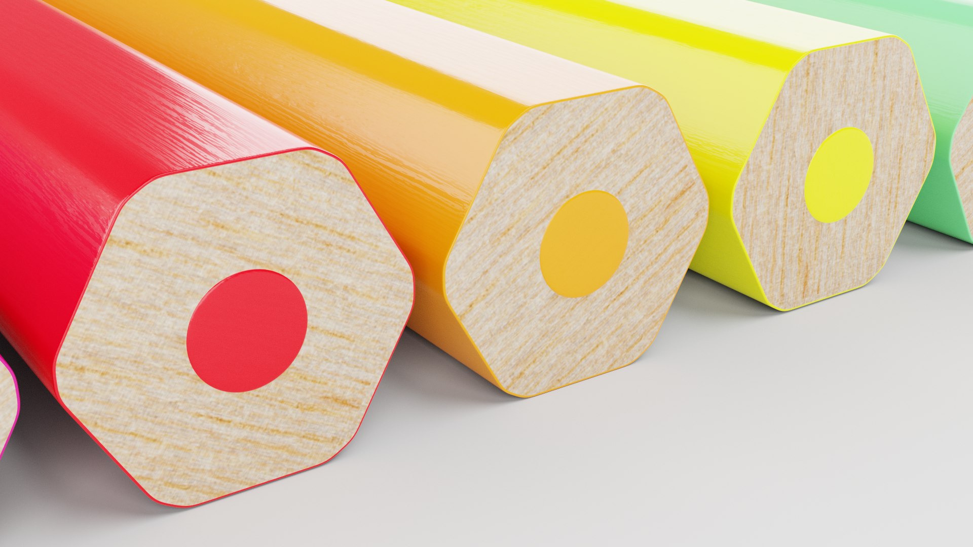 3D Colored Pencils Model - TurboSquid 1653557