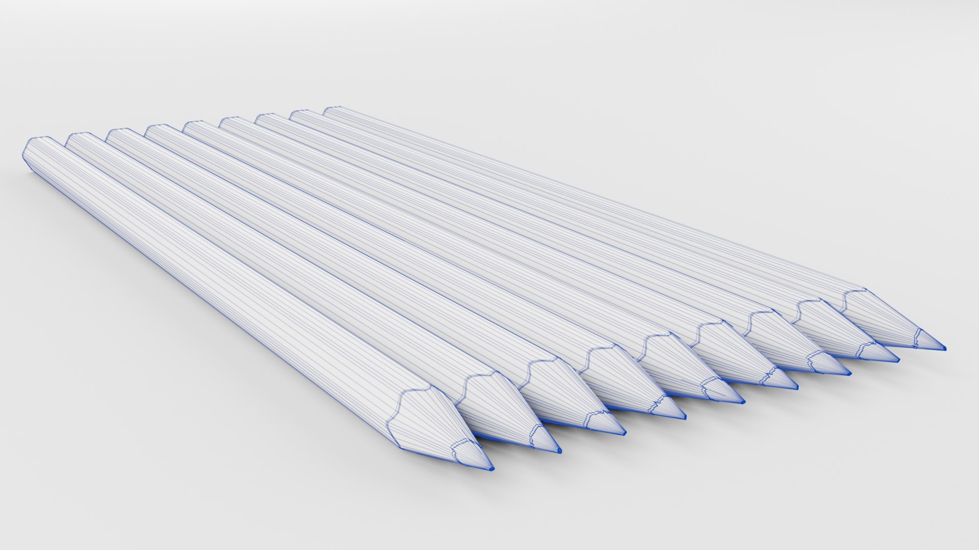 3D Colored Pencils Model - TurboSquid 1653557